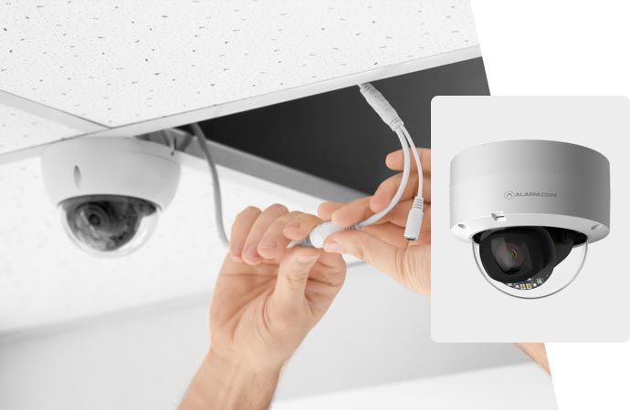 Wired Security Camera Installation by ASG Security | Los Angeles